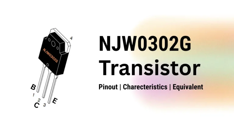 BC547 Transistor Pinout, Equivalent and Features
